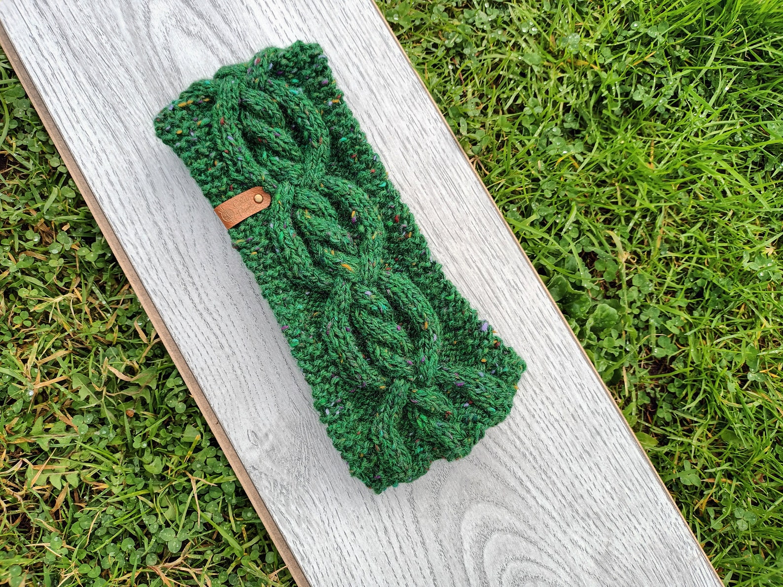 Cable Knit Headband Pattern: Celtic Braid Ear Warmer (PDF Pattern ...