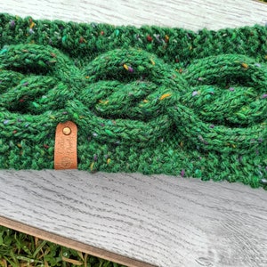 Knitting Pattern: on the Ropes Headband * Cabled Celtic Headband ...