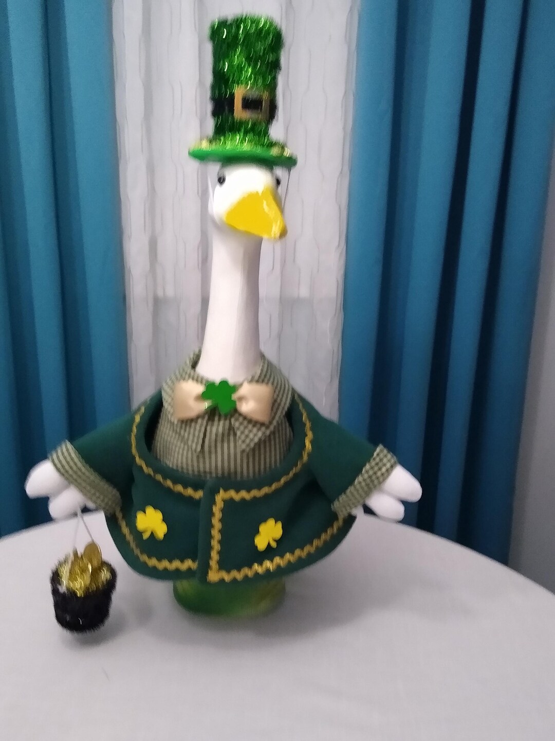 Goose St. Patrick is Wearing His Top Hat and Tails . He's All Suited up ...