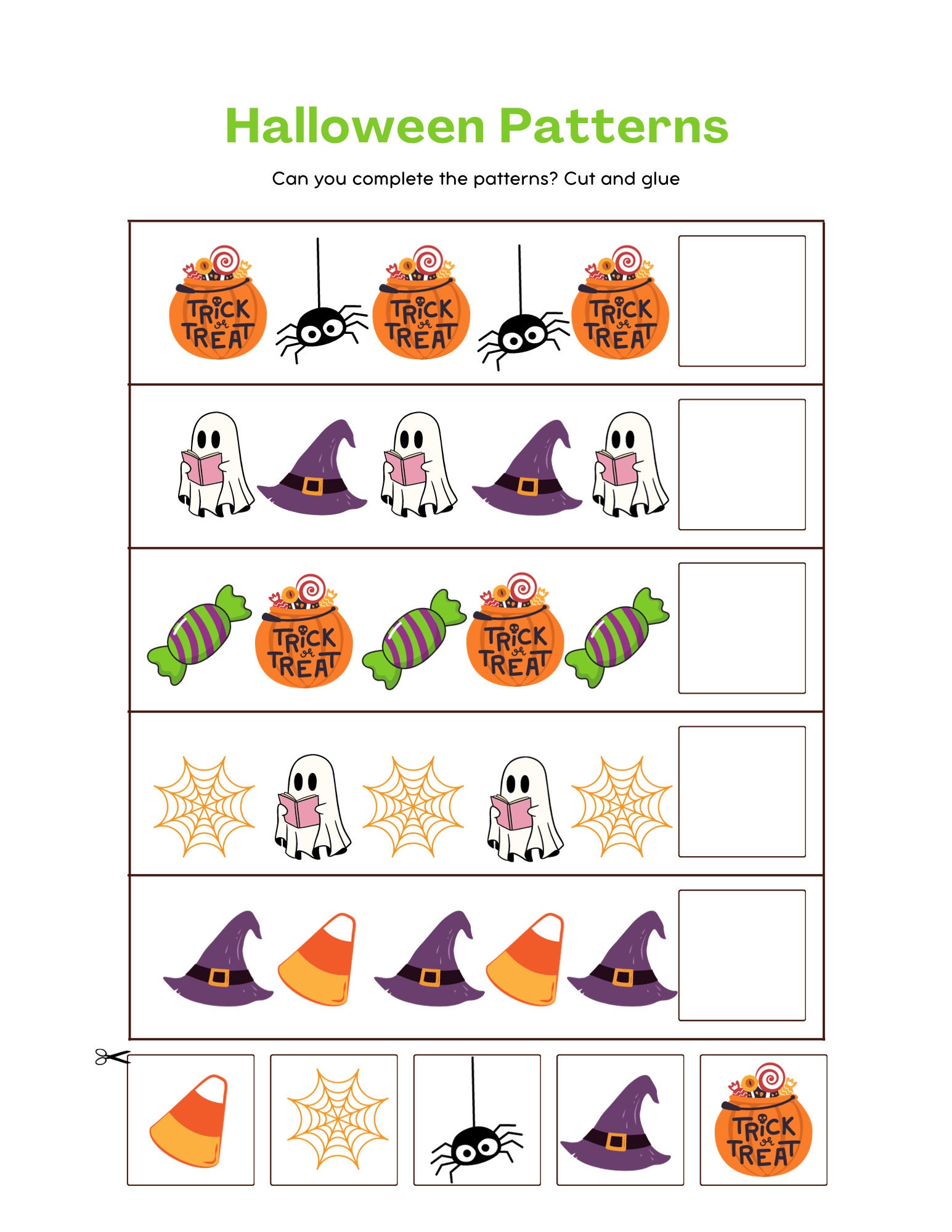 Homeschool Printables - Patterns - Etsy