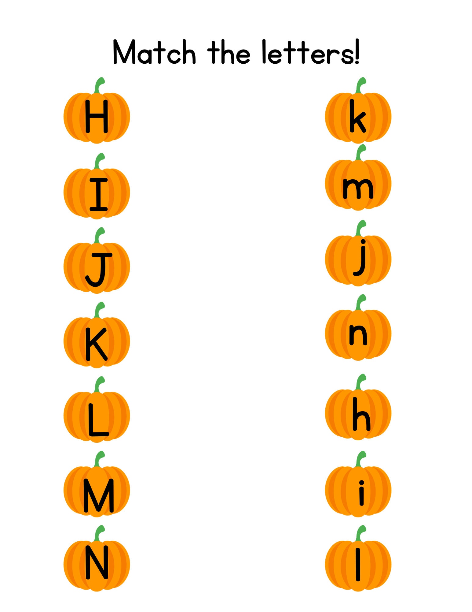 Match the Letters - Etsy