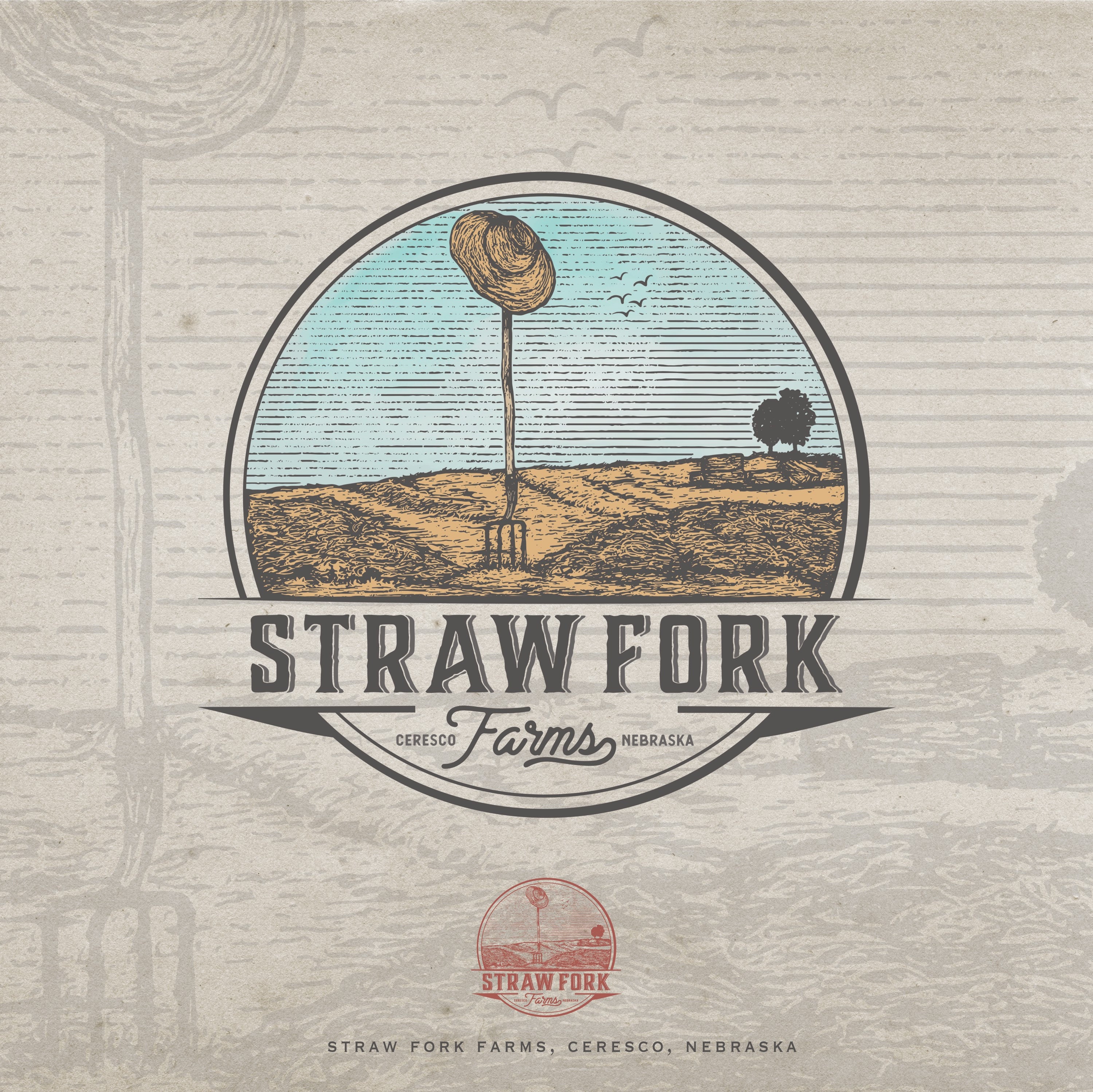 Vintage Custom Logo | Retro | Classic | Farm Logo | Hand Drawn Logo - Etsy