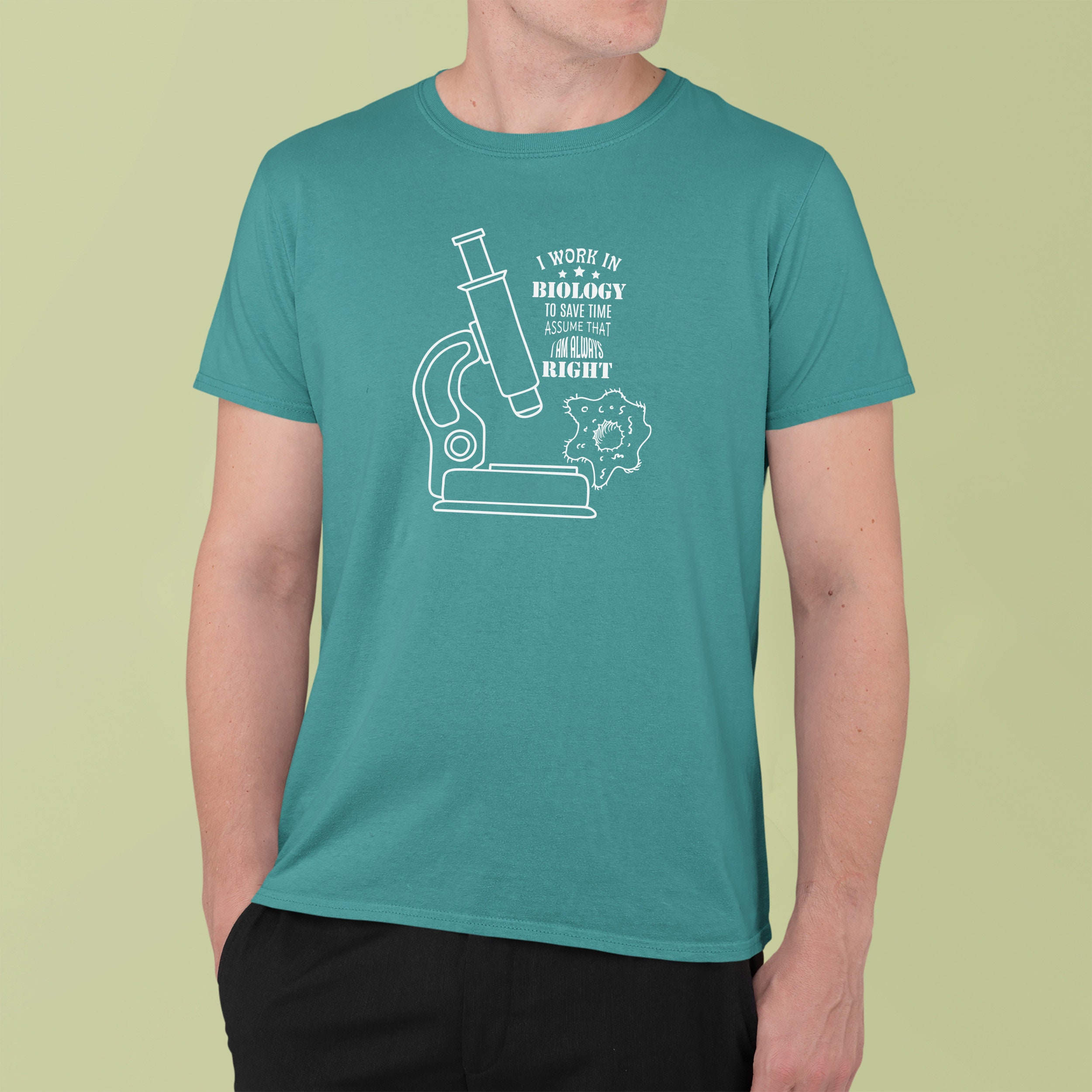Funny Biology Shirt Svg-i Work in Biology I Am Always Right-future ...