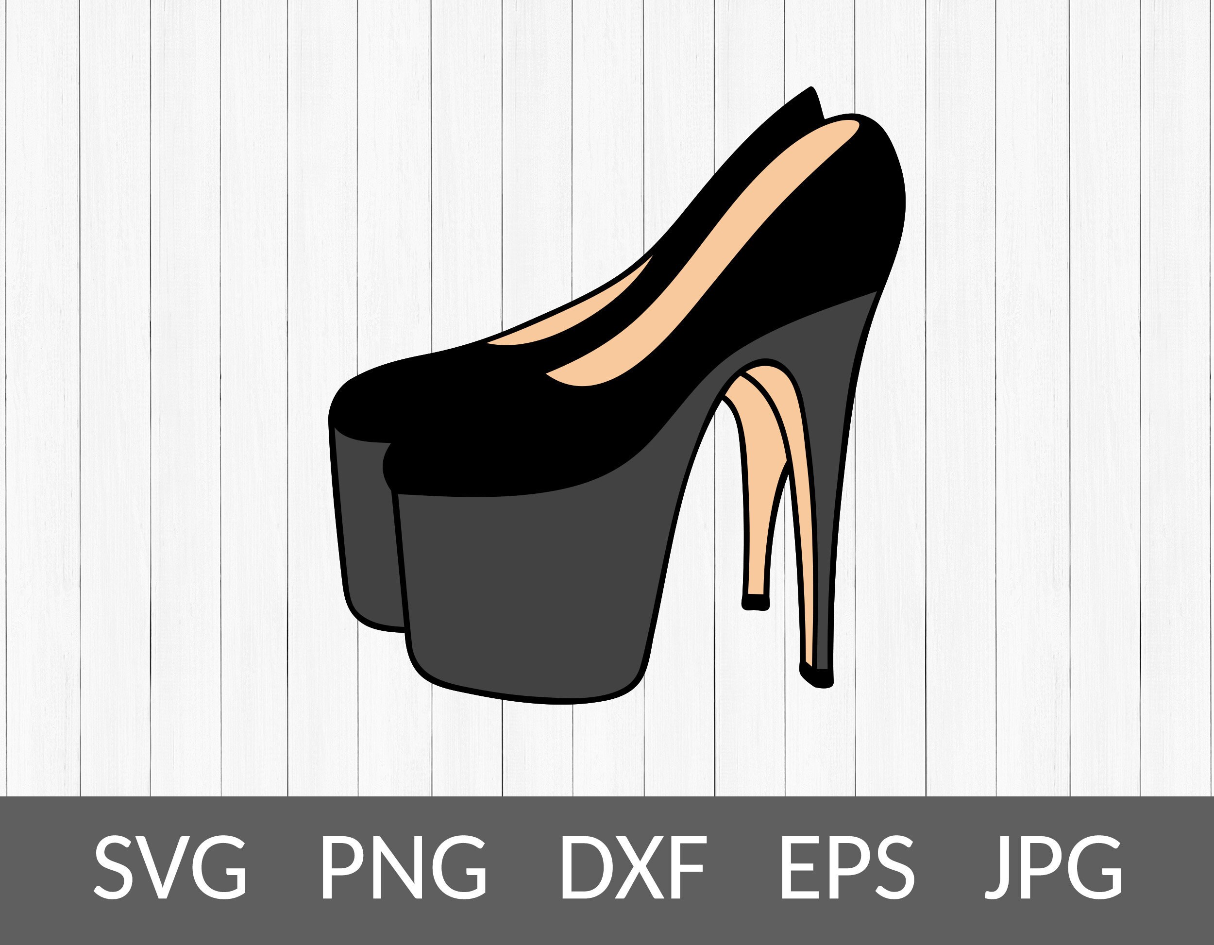 High Heels Svg-stiletto Shoes Svg-fashion Glamour Svg - Etsy UK