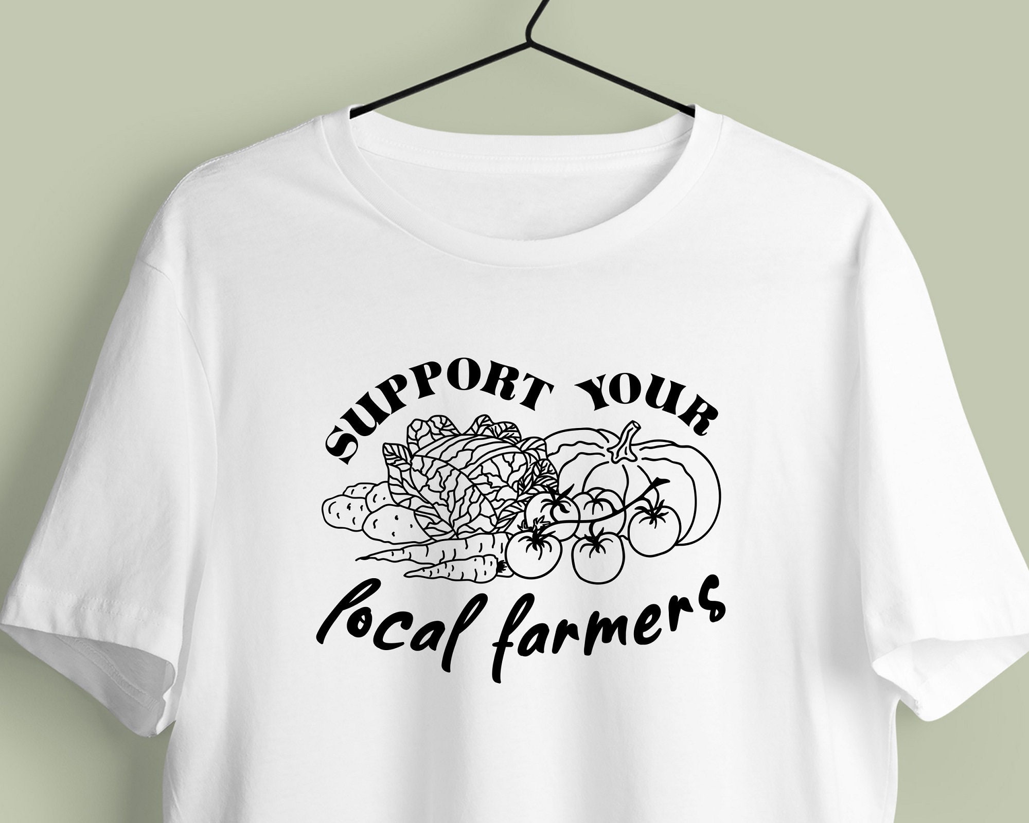 Support Your Local Farmers Svg-small Business Sign for Agriculture ...