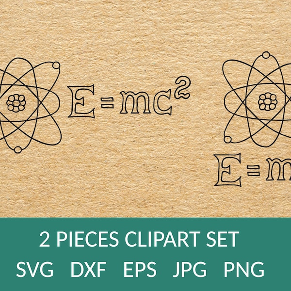 Physics Formula Svg - Etsy
