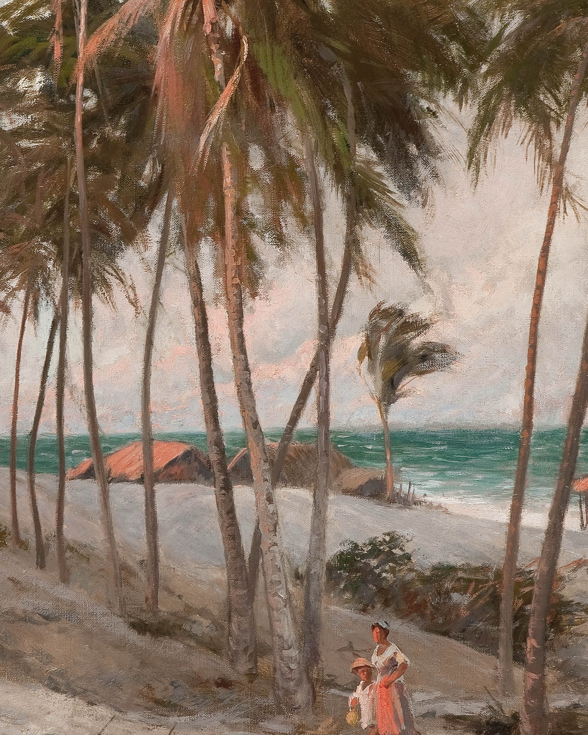 Tropical Vintage Painting Antique Nautical Print Ocean - Etsy