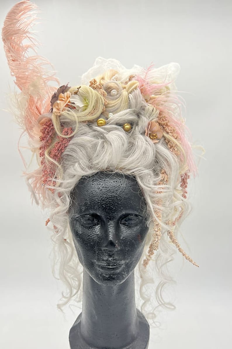 Shabby Chic 18th Century Human Hair (bridgeton) - Etsy