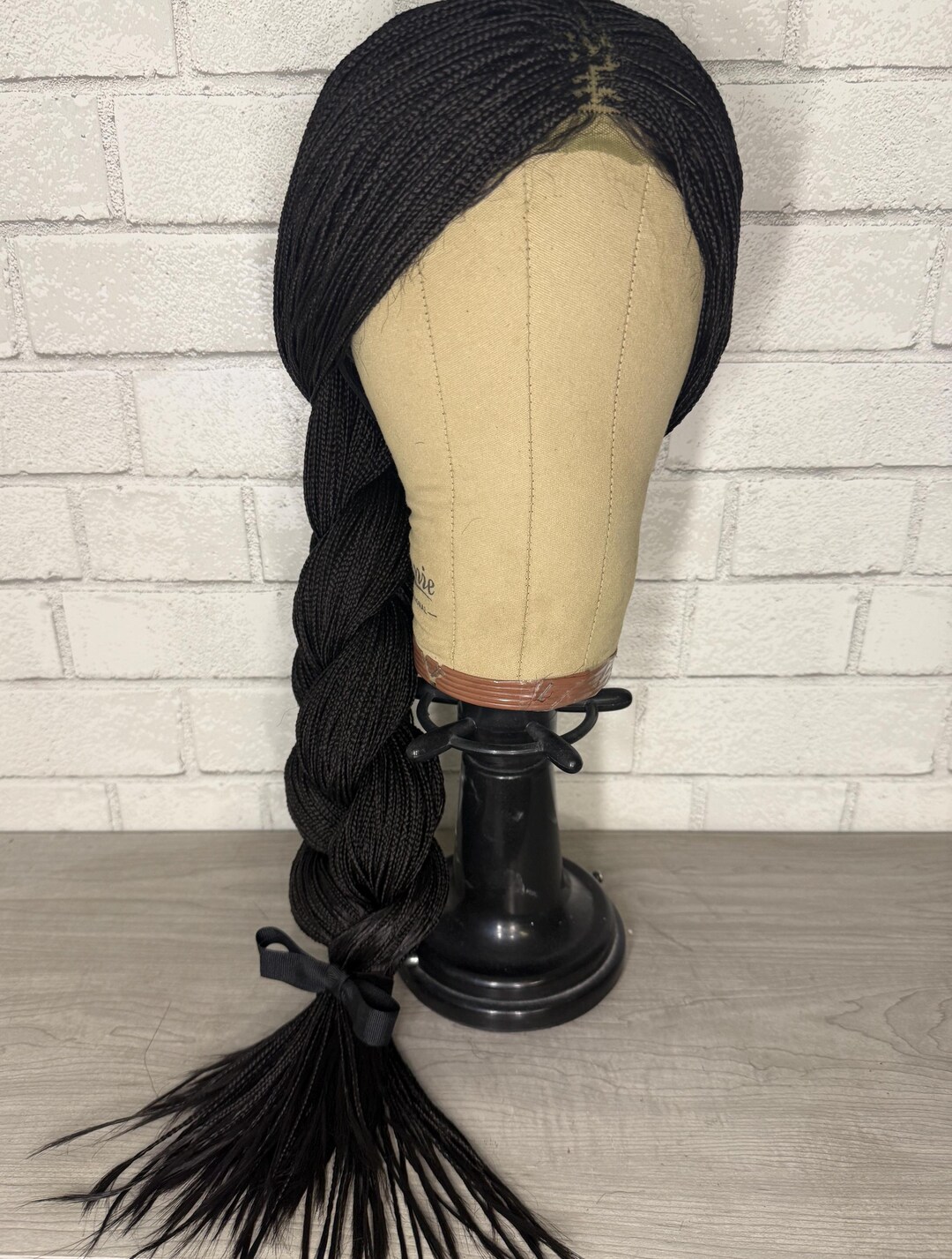 Micro Braid Lace Front Wig (elphaba / Wicked) - Etsy UK
