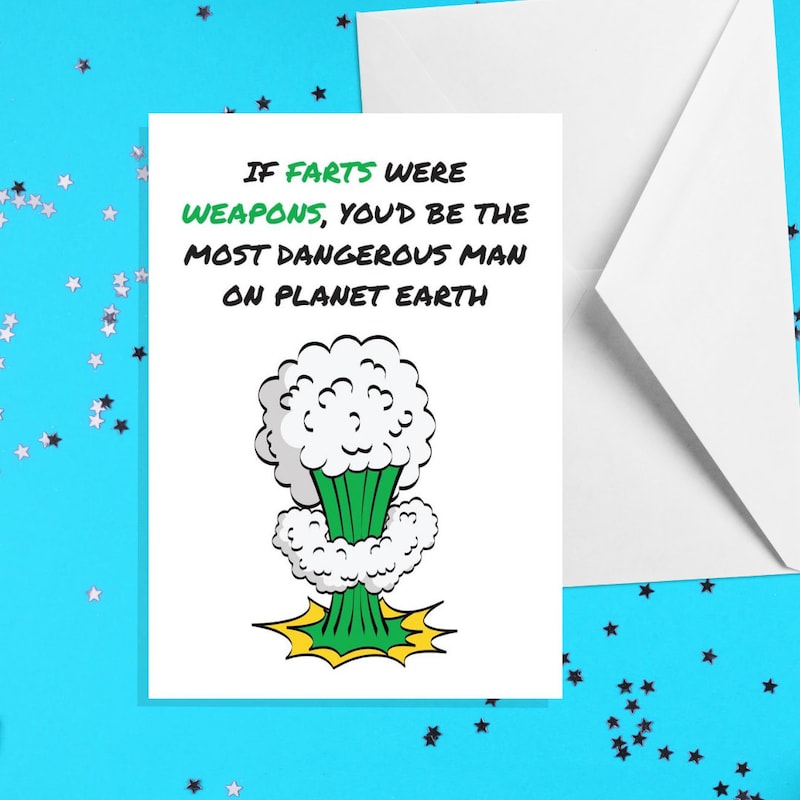 Fart Card - Etsy UK