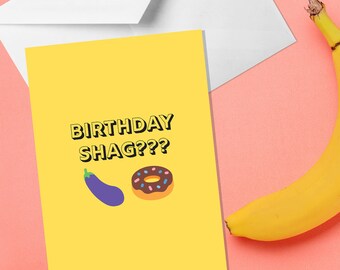 Birthday Shag Cards - Etsy