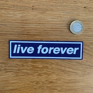 Oasis Inspired Sticker Pack (6pcs) - Unofficial Merchandise, Liam ...