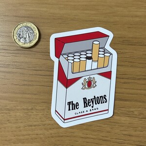 The Reytons Inspired Vinyl Sticker Pack (6pcs) - HWHWHWFG, Red Smoke ...