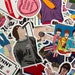Oasis Inspired Sticker Pack 6pcs Unofficial Merchandise, Liam Gallagher ...