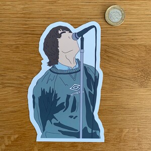 Oasis Inspired Sticker Pack (6pcs) - Unofficial Merchandise, Liam ...