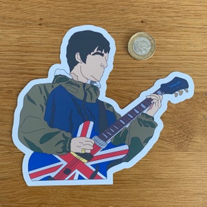Oasis Inspired Sticker Pack (6pcs) - Unofficial Merchandise, Liam ...