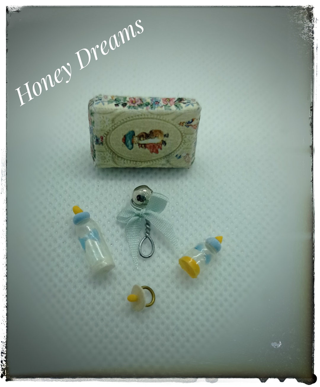 Set of Bottles, Pacifier and Rattle for Miniature Babies - Etsy