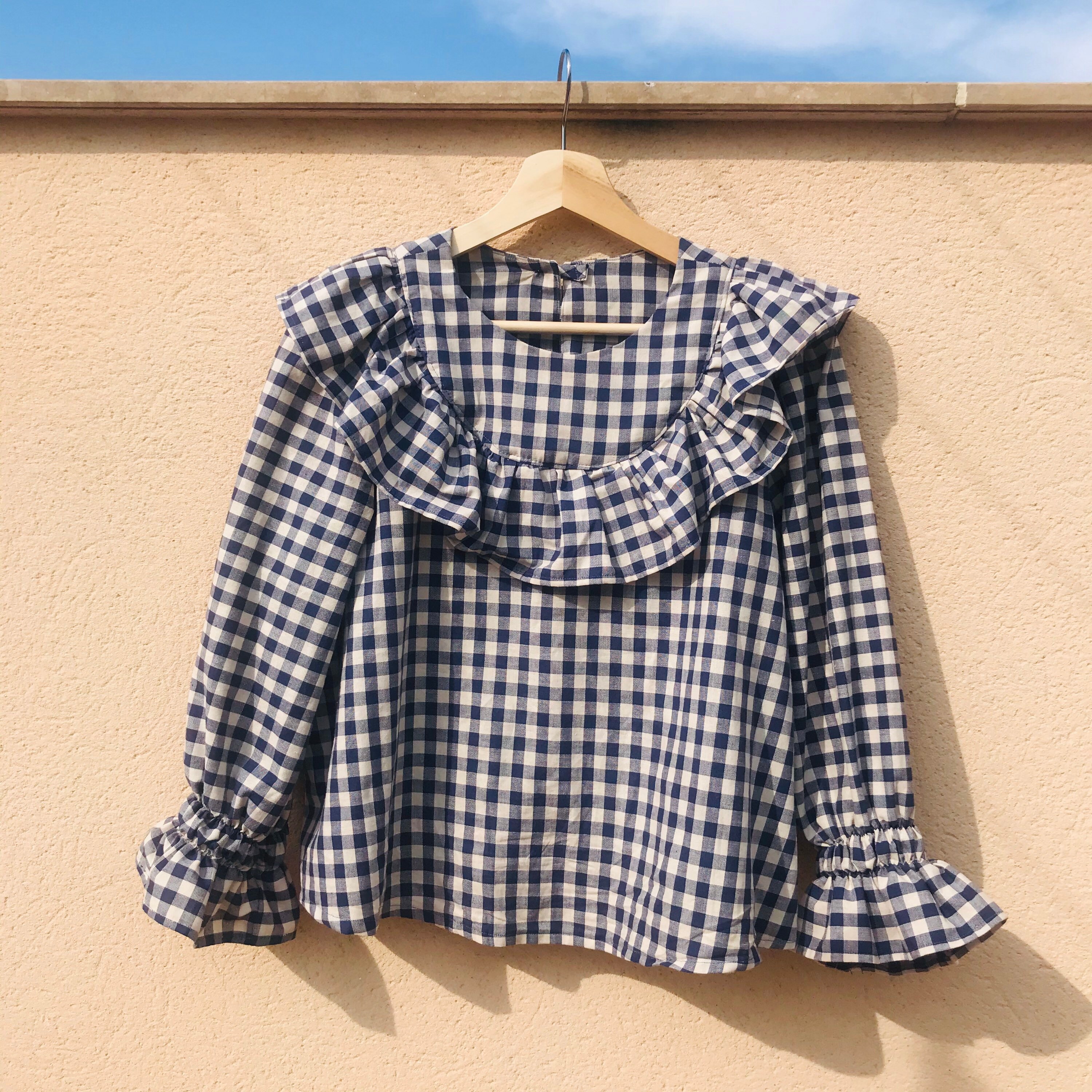 Ruffled Dress and Blouse Sewing Pattern PDF Sizes XS / S / M / | Etsy