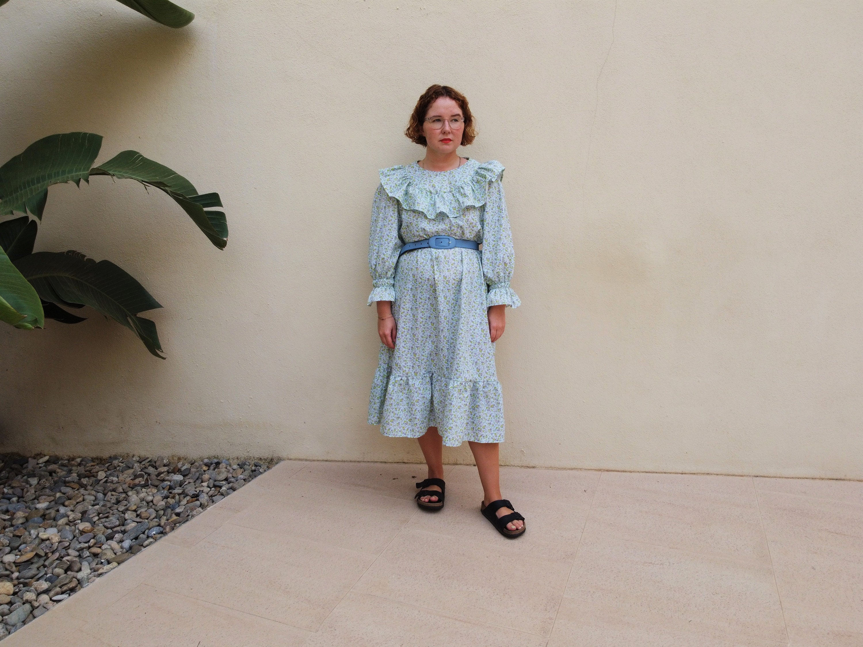 Ruffled Blouse and Dress Sewing Pattern PDF Sizes XS / S / M / | Etsy