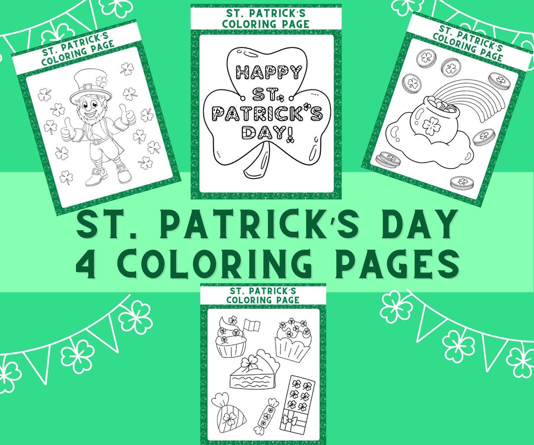 St. Patrick's Preschool Coloring Pages School Kids Coloring Pages ...