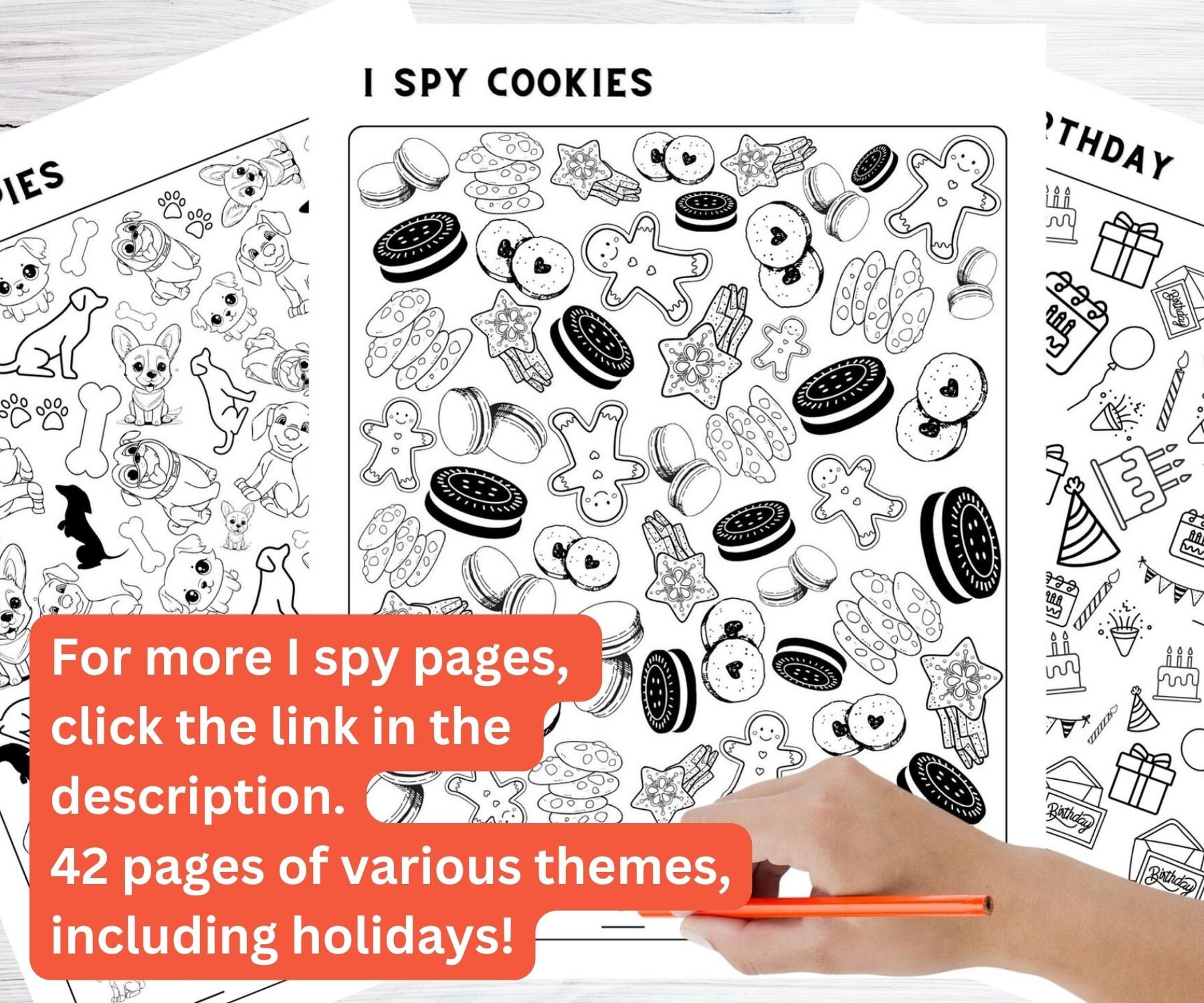Printable I Spy the 4th of July Activity, Independence Day Coloring ...