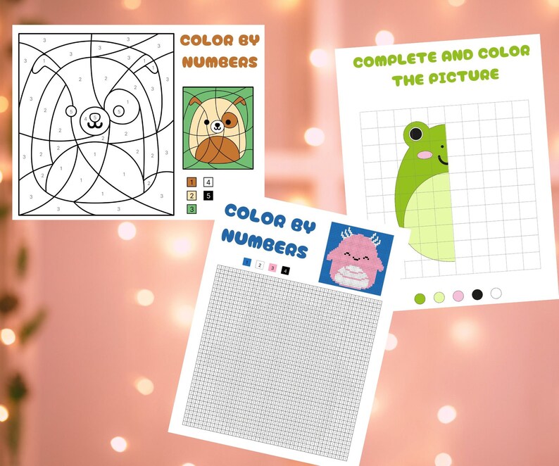 Squishie Worksheets, Printable Squishmallow Coloring Pages and ...