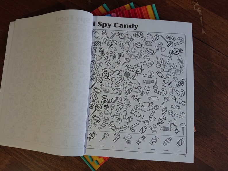 I Spy Coloring Book, Fun Book, Busy Book for Kids 5-12 Years Old ...