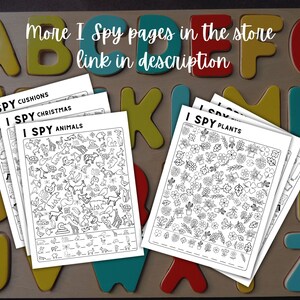 I Spy Abcs, I Spy Alphabet Activity for Kids; Preschool, Kindergarten ...