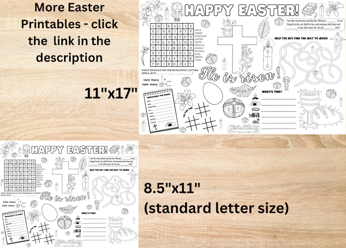 Printable I SPY EASTER Coloring Page for Kids - Christian Easter ...
