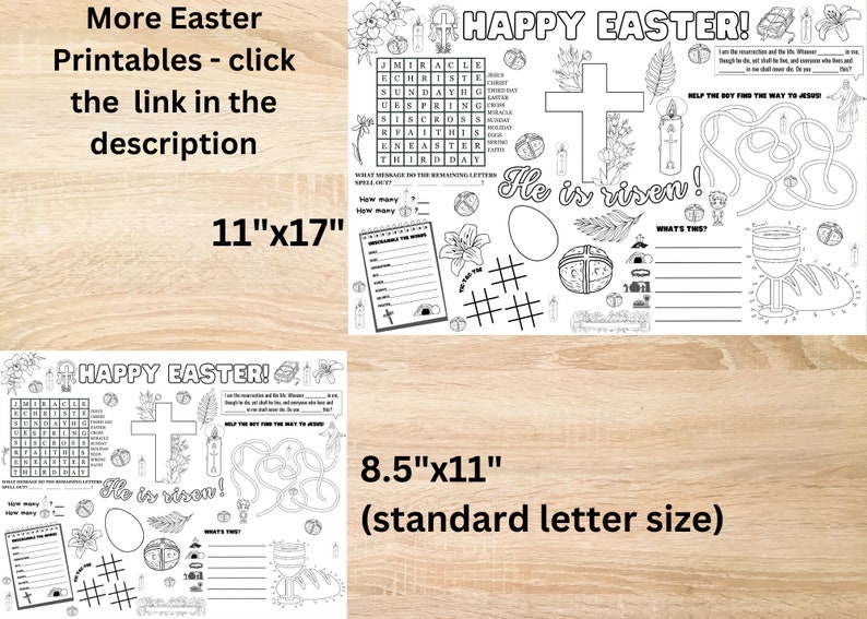 Printable I SPY EASTER Coloring Page for Kids - Christian Easter ...