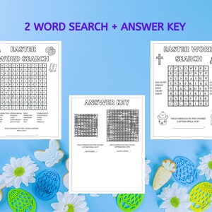 Printable Easter Worksheets, Easter Puzzle Pages, Easter Maze, Spot the ...