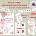 Download&print Pink Axolotl Birthday Invites for Girls and Boys ...