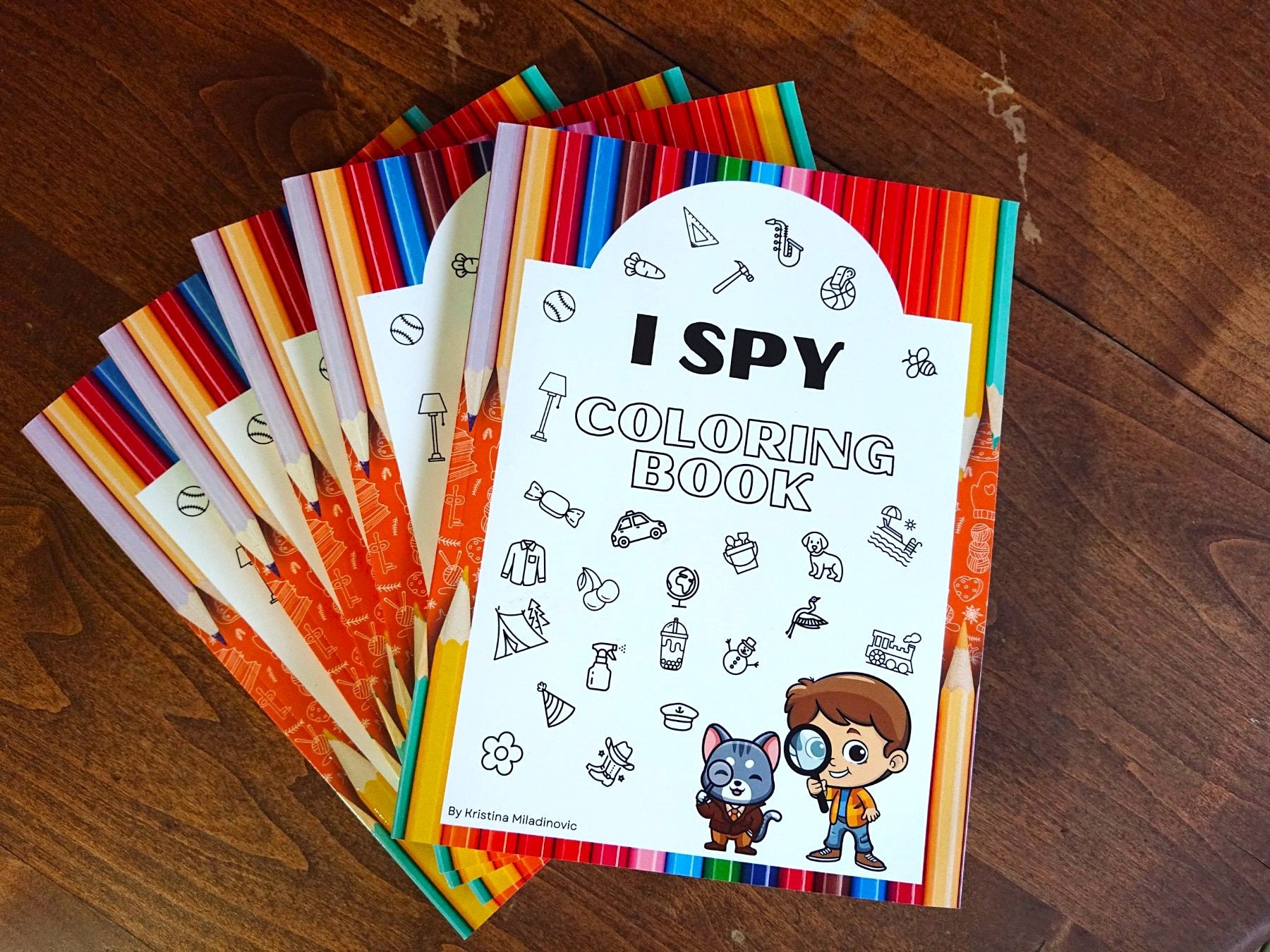 I Spy Coloring Book, Fun Book, Busy Book for Kids 5-12 Years Old ...