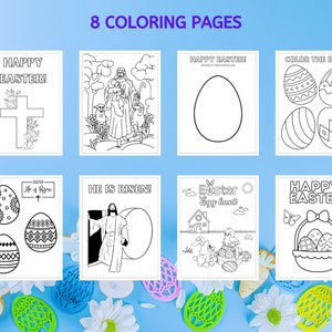 Printable Easter Worksheets, Easter Puzzle Pages, Easter Maze, Spot the ...