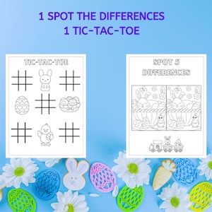 Printable Easter Worksheets, Easter Puzzle Pages, Easter Maze, Spot the ...