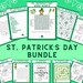 St. Patrick's Day Activities PDF Bundle; Printable St. Patrick's Sheets ...