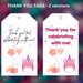 Squishmallow Birthday Invite + Squish Birthday Thank You Tags ...