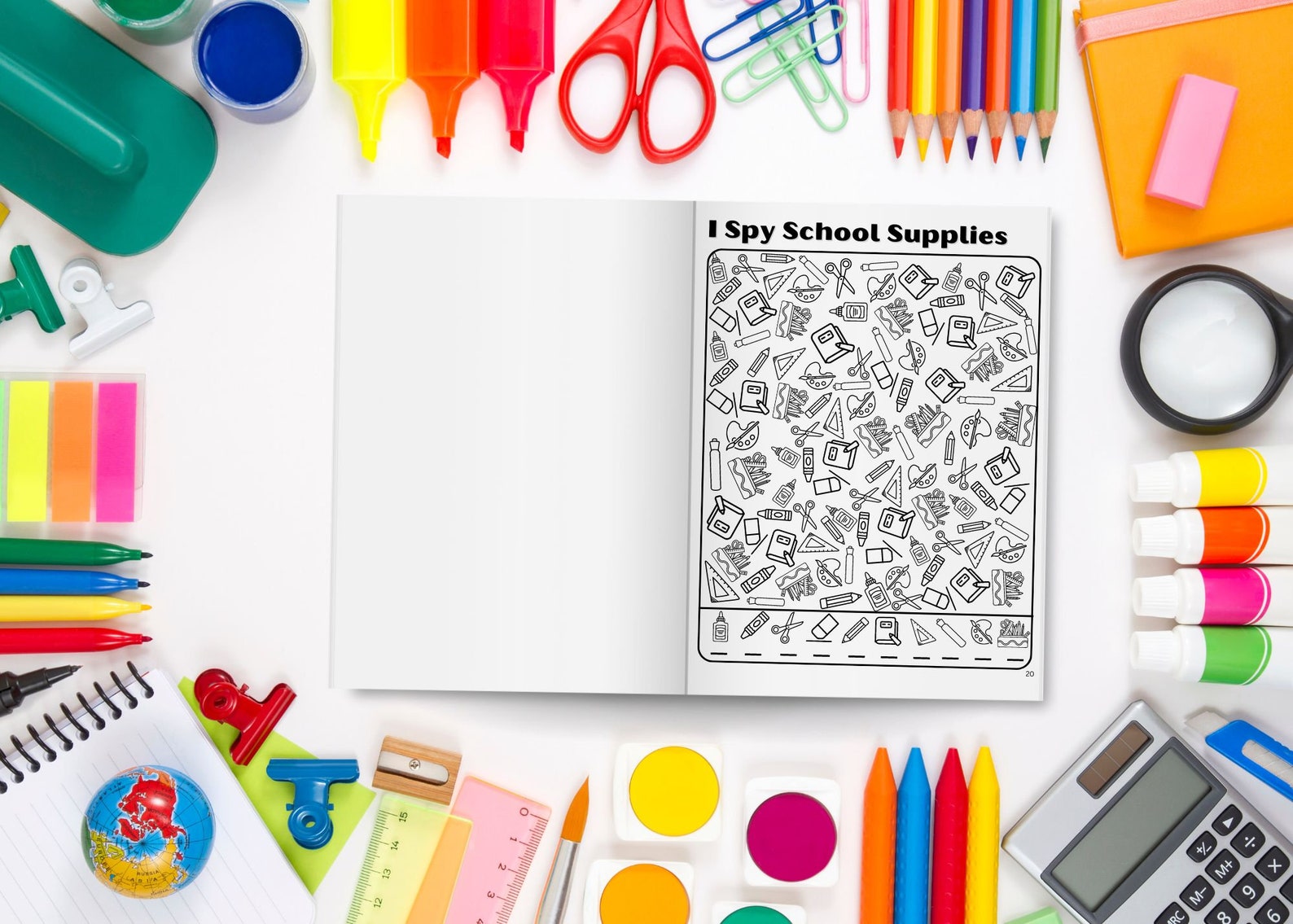 I Spy Coloring Book, Fun Book, Busy Book for Kids 5-12 Years Old ...