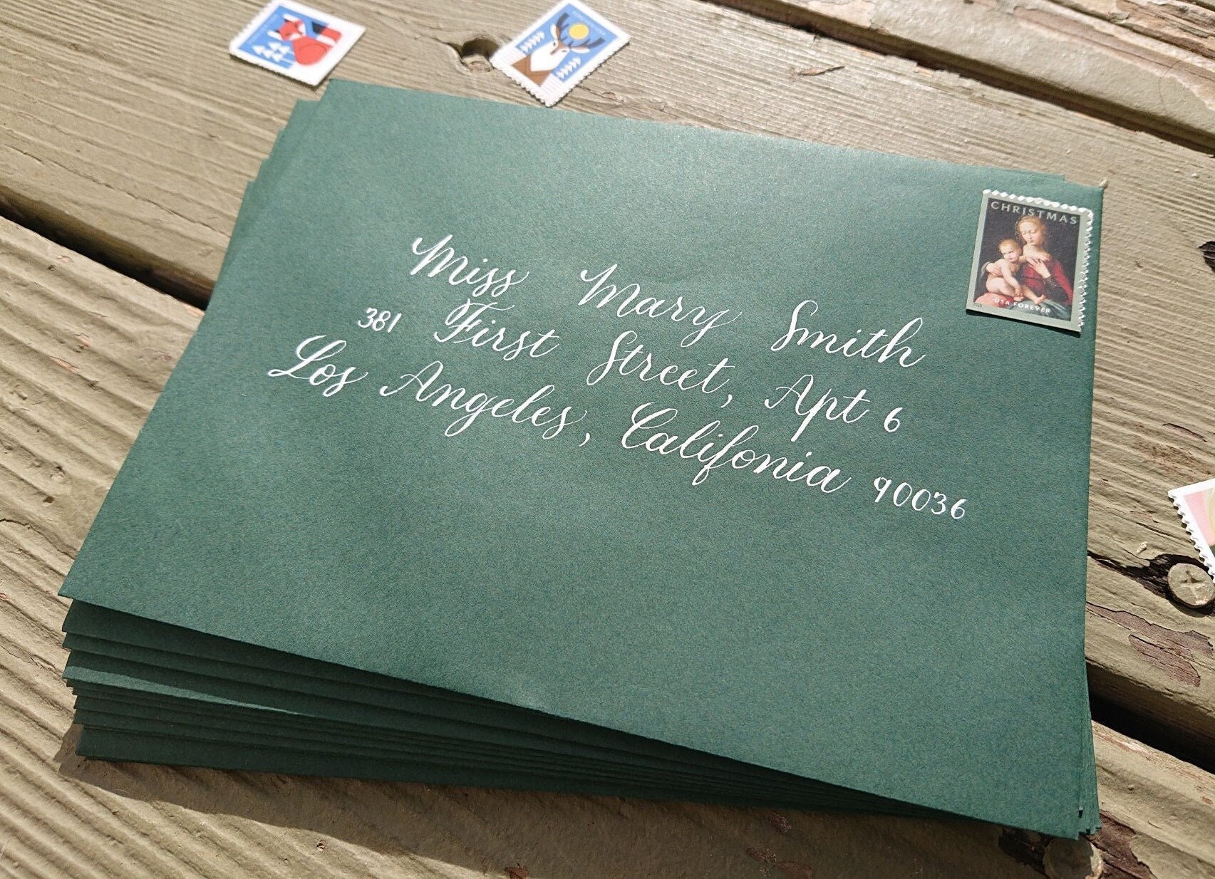 Handwritten Envelopes Wedding Invitations Hand Addressed Save the Date ...