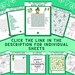 St. Patrick's Day Activities PDF Bundle; Printable St. Patrick's Sheets ...