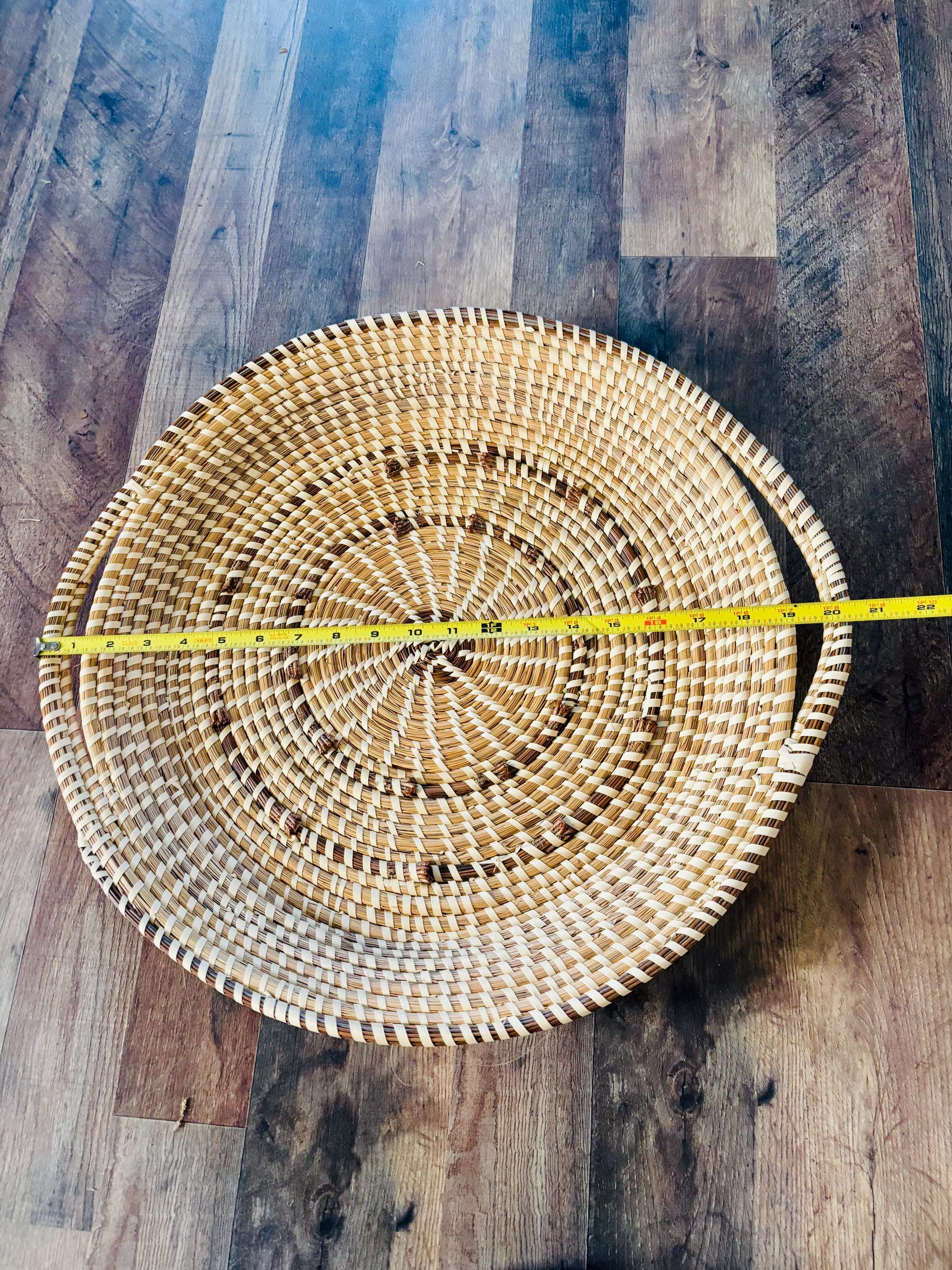 Sweetgrass Basket - Gullah Handwoven Sweetgrass Basket Native to ...