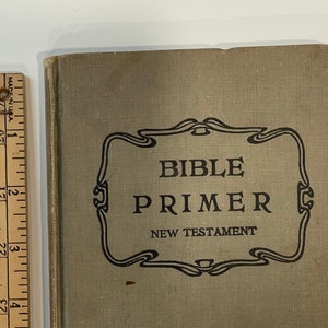 Bible Primer New Testament 1946 Vintage 11th Edition Adolf Hult - Etsy