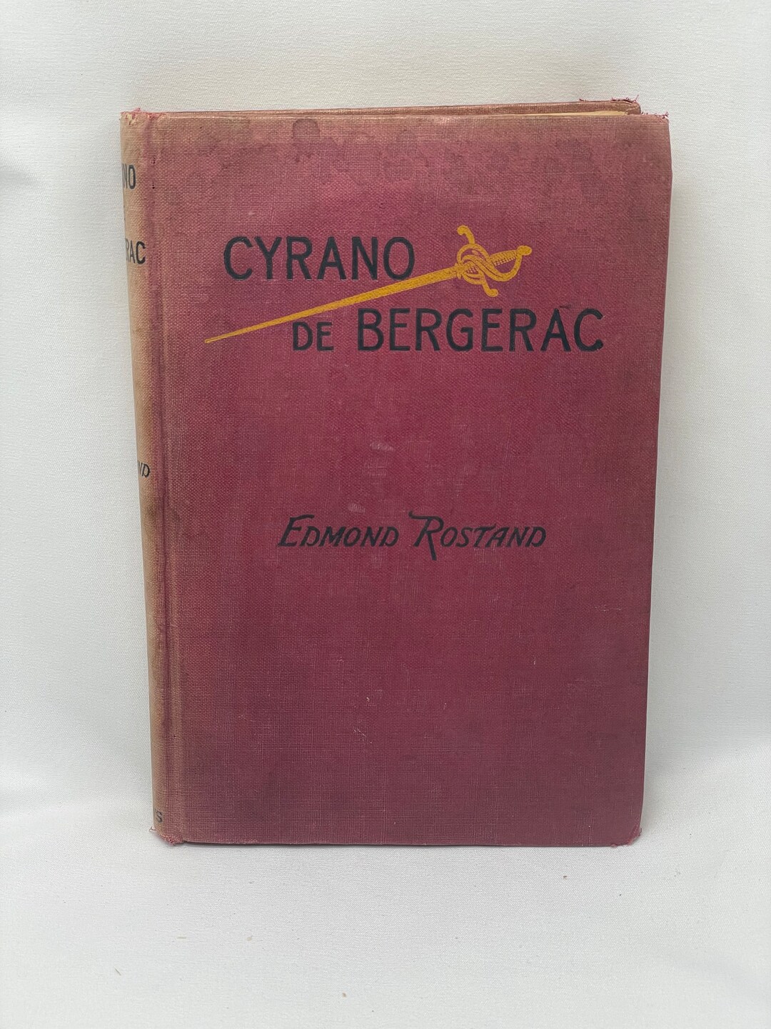 Rare Cyrano De Bergerac 1898 Book/ Play - Etsy