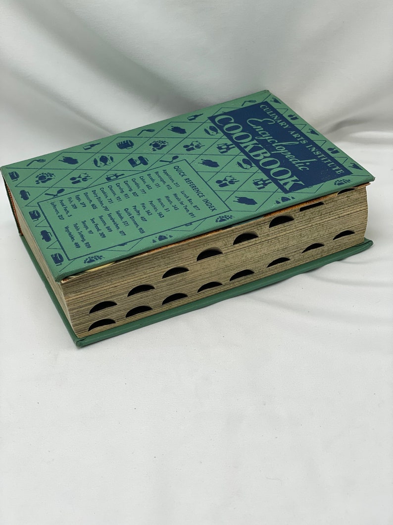 Antique Cook Book 1949 Culinary Arts Institute Encyclopedia Cookbook - Etsy