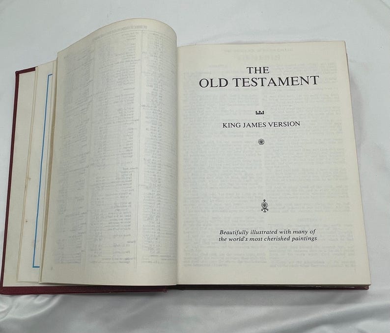 Holy Bible, 1971, Large Bible, Red Cover. - Etsy
