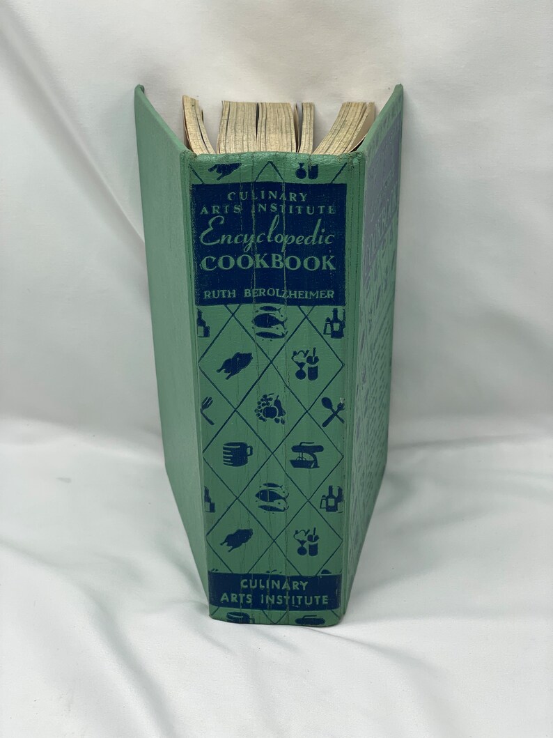 Antique Cook Book 1949 Culinary Arts Institute Encyclopedia Cookbook - Etsy