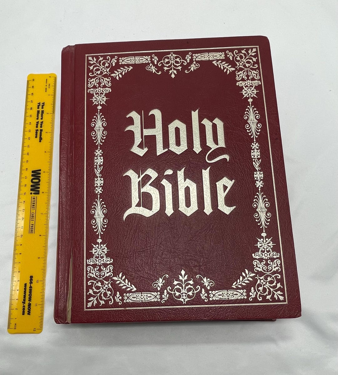 Holy Bible, 1971, Large Bible, Red Cover. - Etsy