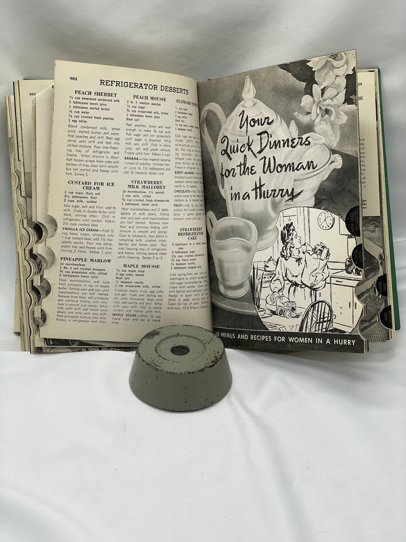 Antique Cook Book 1949 Culinary Arts Institute Encyclopedia Cookbook - Etsy