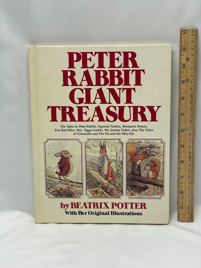 Giant Treasury of Peter Rabbit by Beatrix Potter - Etsy