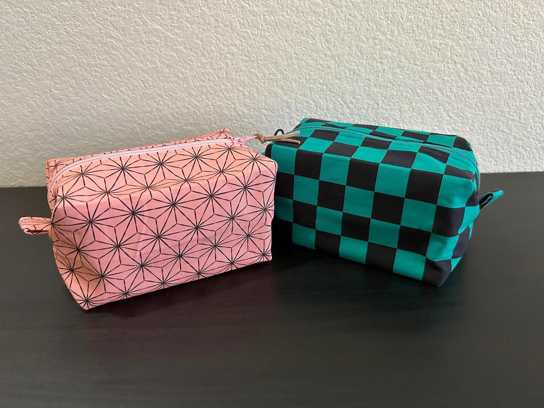 Demon Anime Inspired Mini Pouches / Cosmetic Bags - Etsy